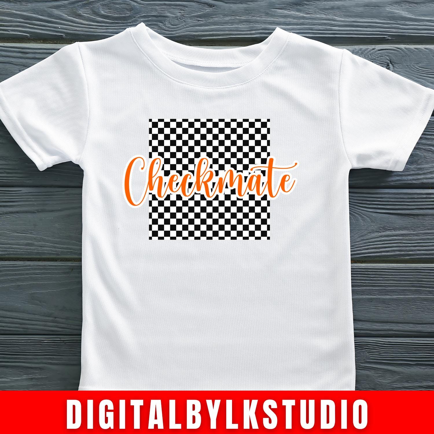 Checkerboard Seamless Pattern SVG, Checkered Background PNG PDF, Retro ...