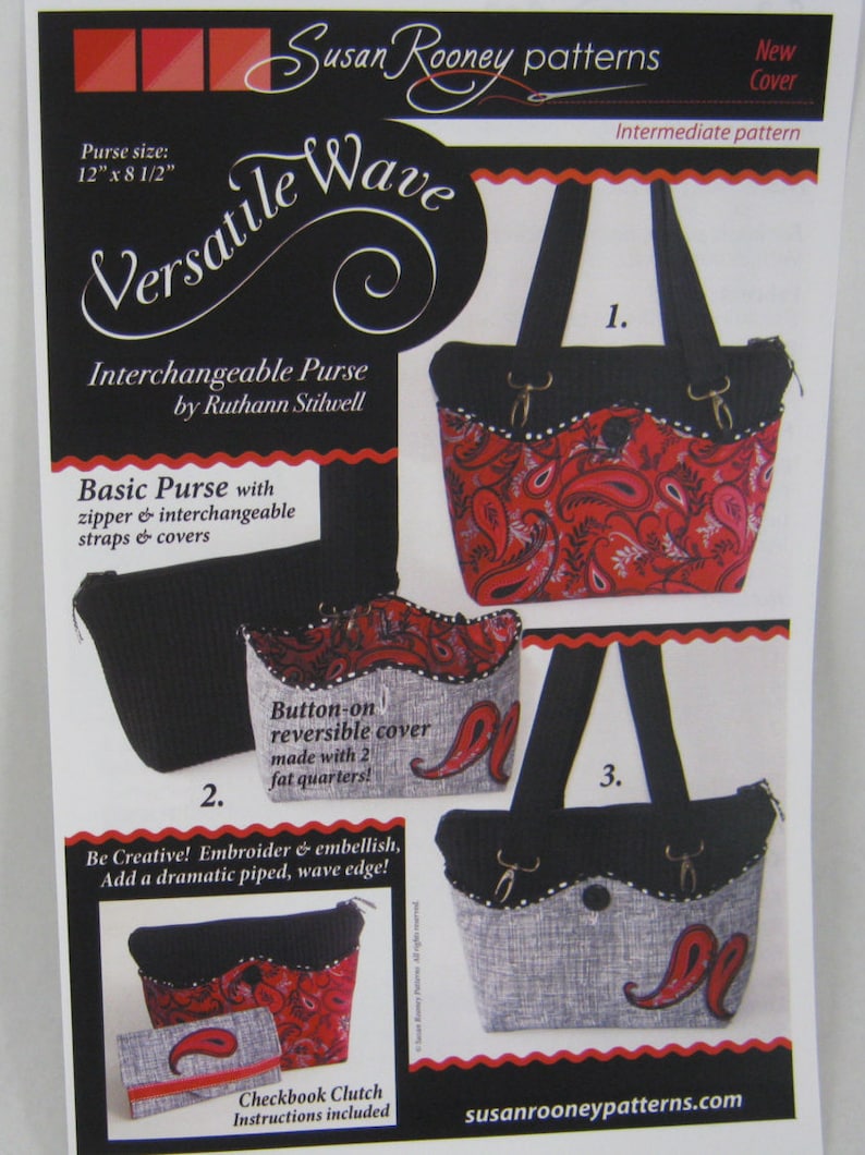 Versatile Wave Purse, Digital Version Download - Etsy