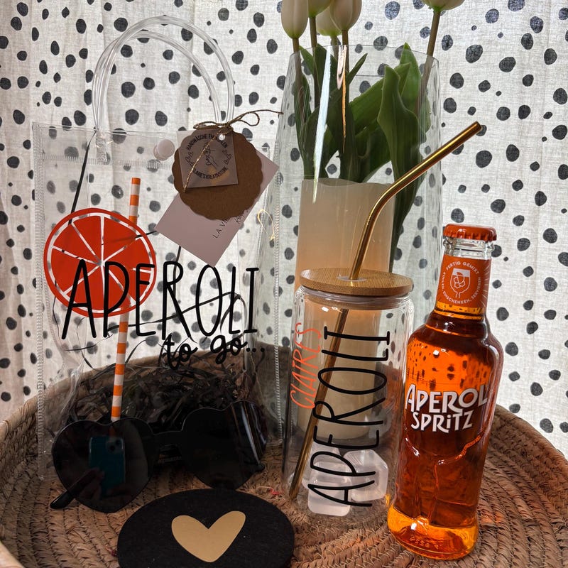 Aperol glas personalisiert - Etsy.de