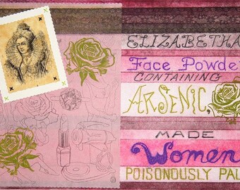 Goldfish Cartoon Monotype Wall Art Hand Colored Original | Etsy