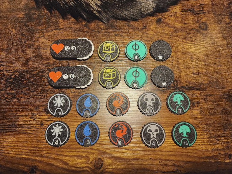 Pick Your Own Magic the Gathering Simple Spinning Counters and Tokens ...