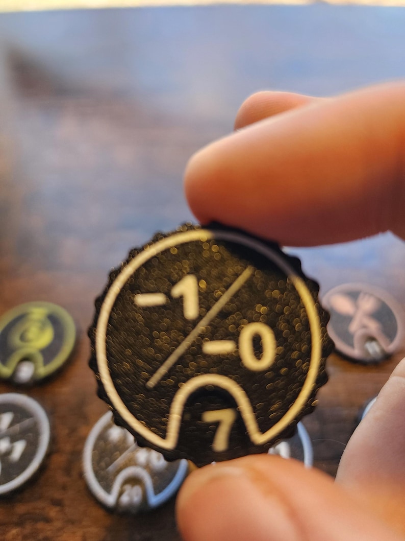 Additional Magic the Gathering Simple Spinning Counters and Tokens - Etsy