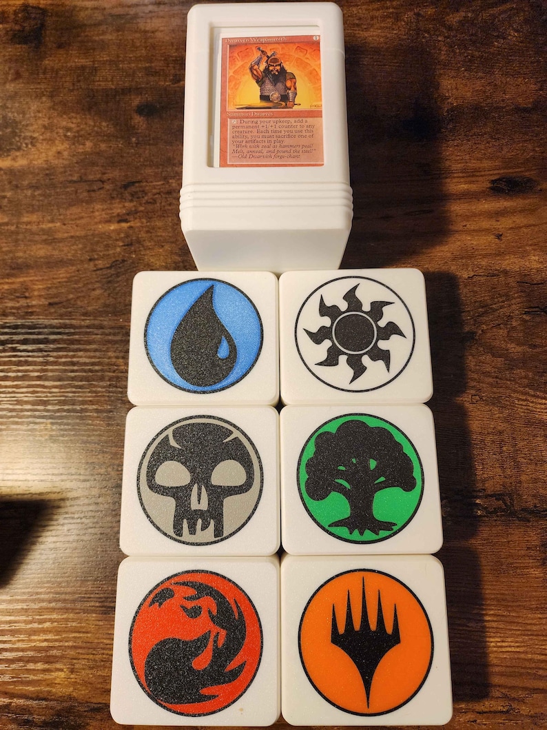 Magic the Gathering Mana Emblem Deck Box - Etsy