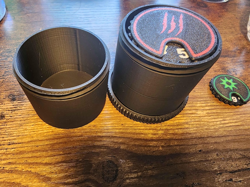 JUMBO Screw Top "coin Roll" Simple MTG Spindown Counter Container - Etsy