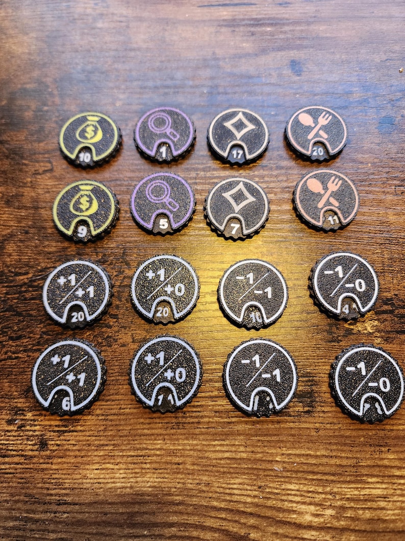 Pick Your Own Magic the Gathering Simple Spinning Counters and Tokens ...