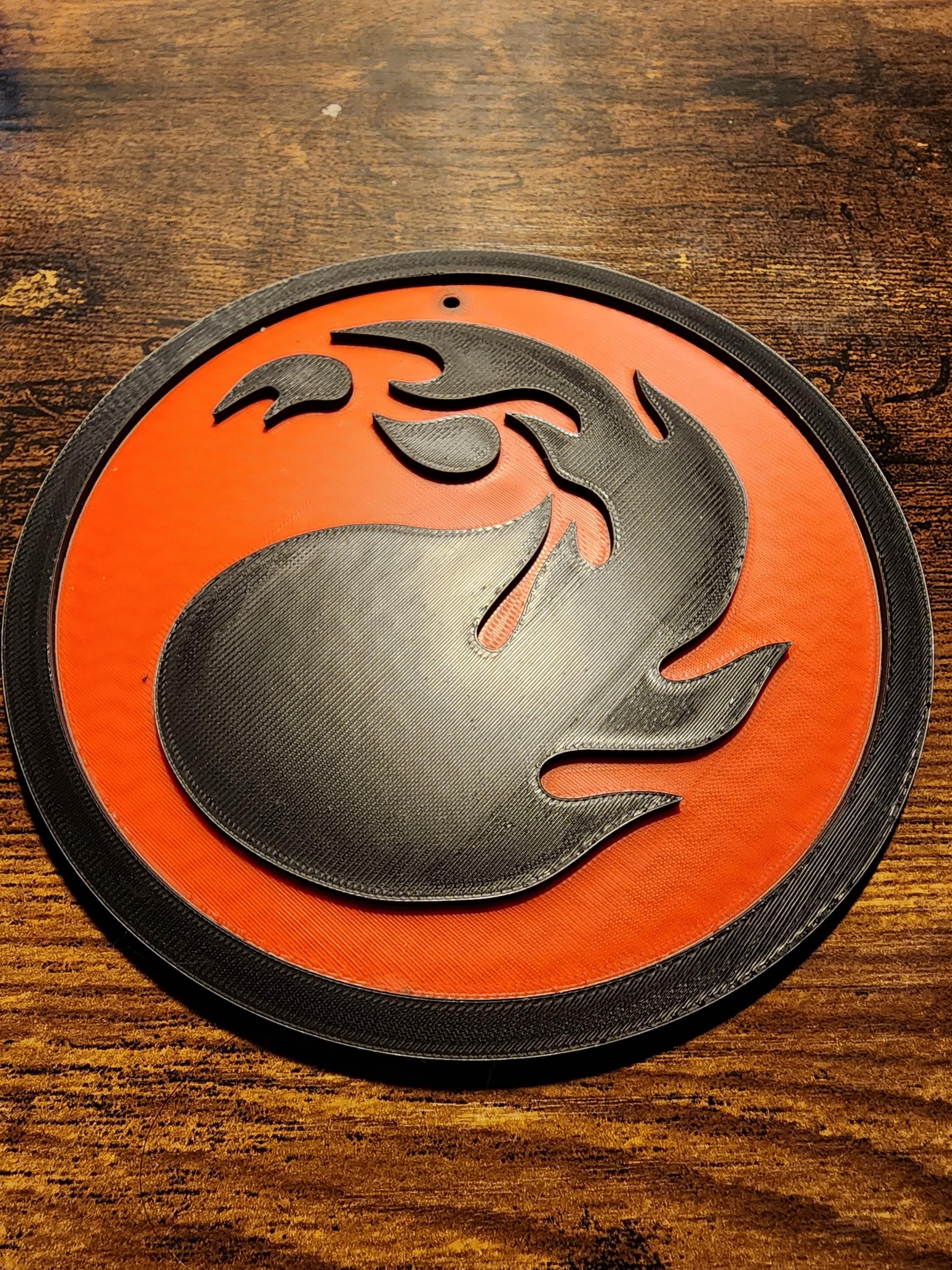 Magic the Gathering Mana Symbol Wall Decoration Set - Etsy