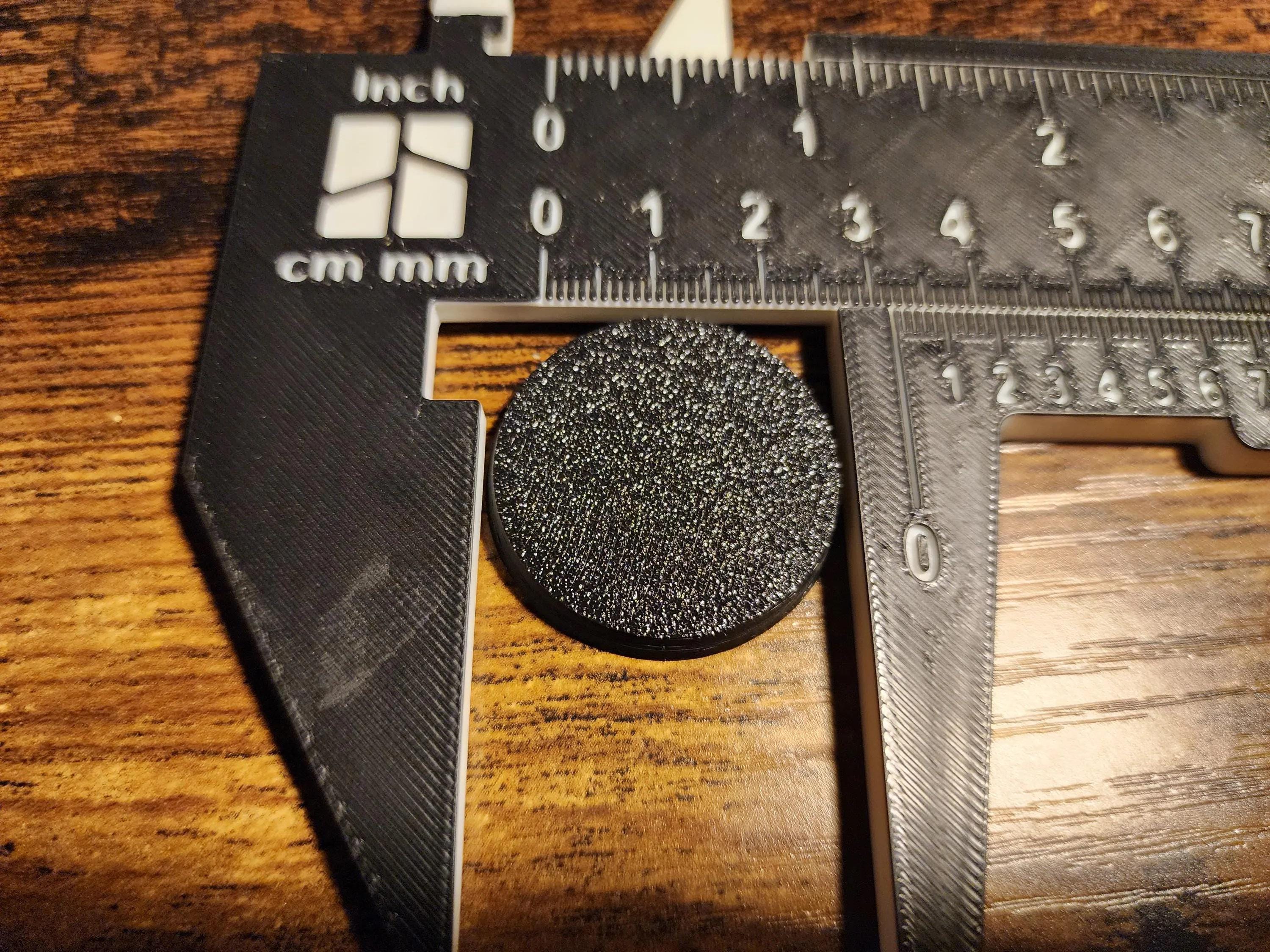 Wargaming Miniature Bases: Plain 20-160mm Circular Tabletop Bases ...