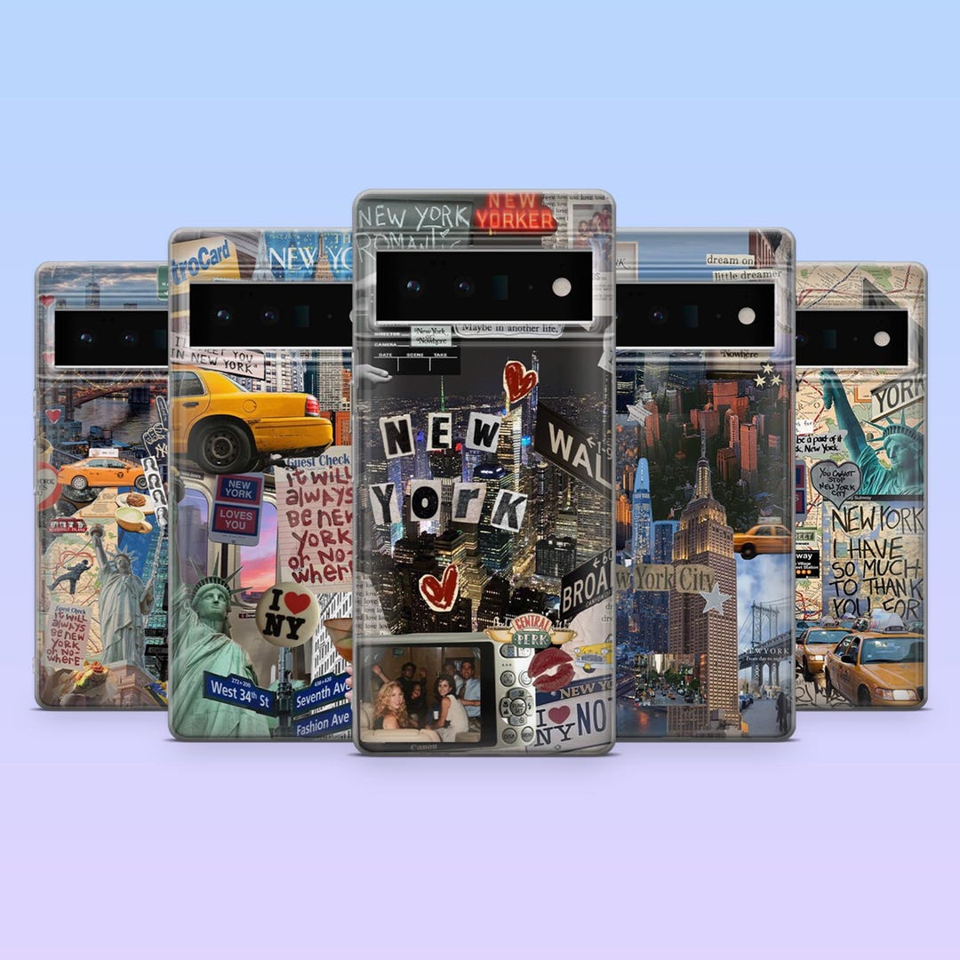 New York Phone Case NYC Y2K Girl Cover for Google Google Pixel 9, 9pro ...