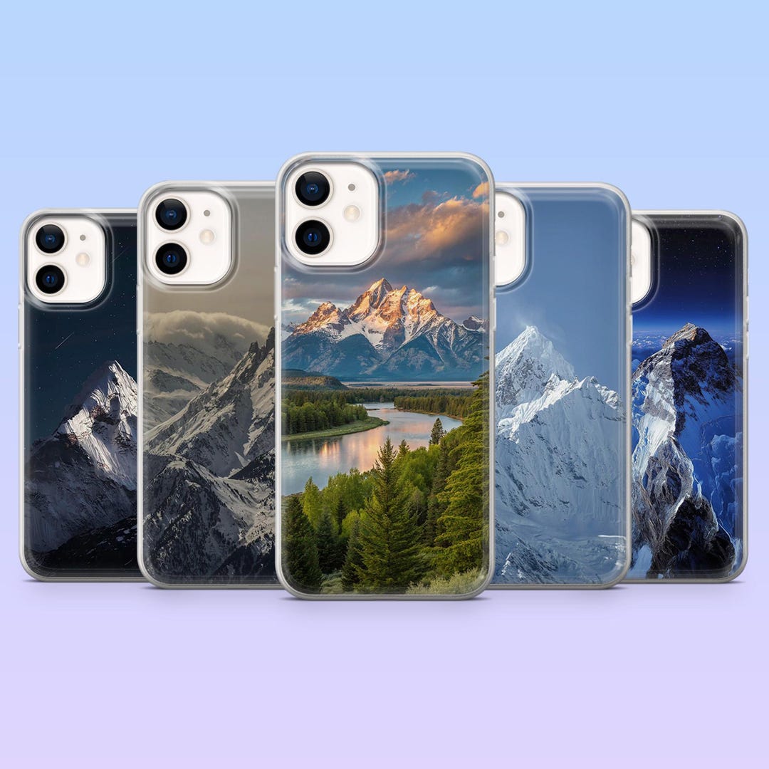 Mount Everest Phone Case Nature Landscape Cover for iPhone 17pro, 16 ...