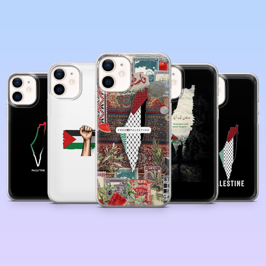 Free Palestine Phone Case Gaza Prayer Cover for iPhone 16, 15, 14, 13 ...