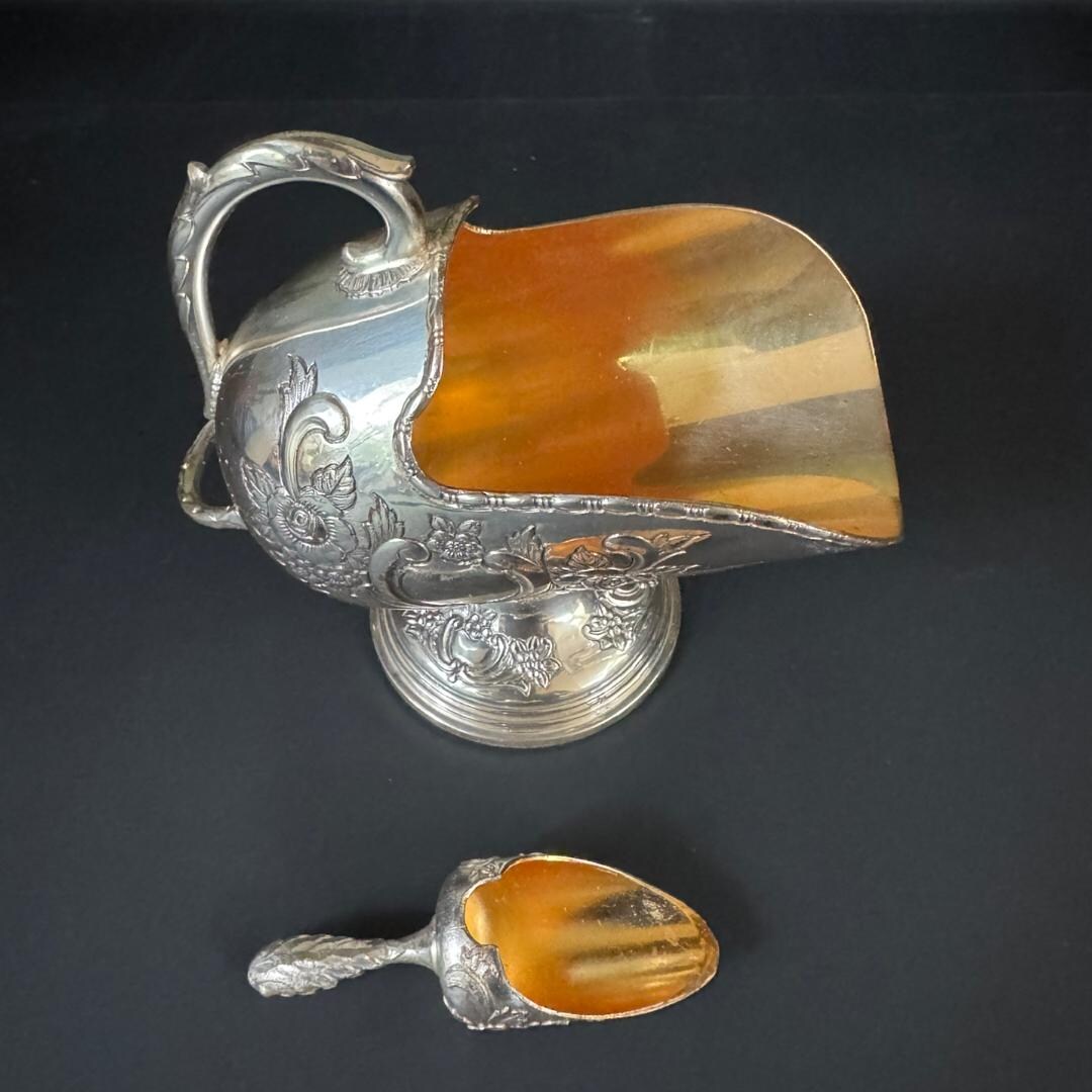 Silver Plated Raimond Sugar Scuttle With Scooper. Made in Japan - Etsy