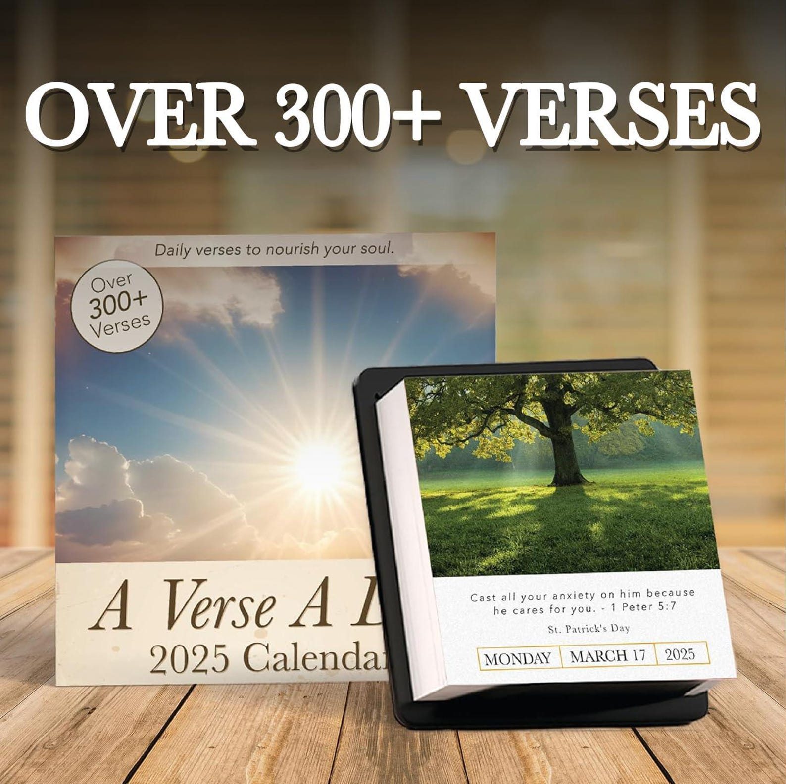 2025 Bible Verse Calendar A Bible Verse A Day Inspirational Religious ...