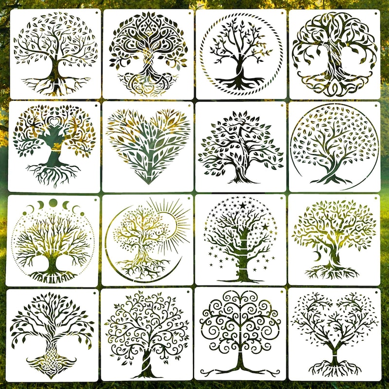 16 by 4 Wood Stencil - Etsy
