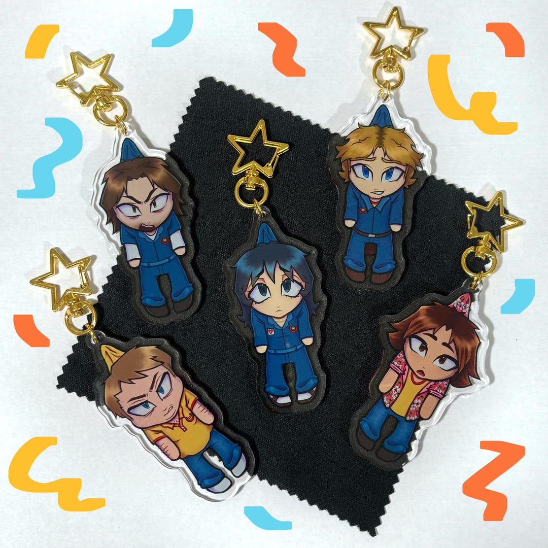 Mouthwashing Double-sided Keychains 3" - Etsy