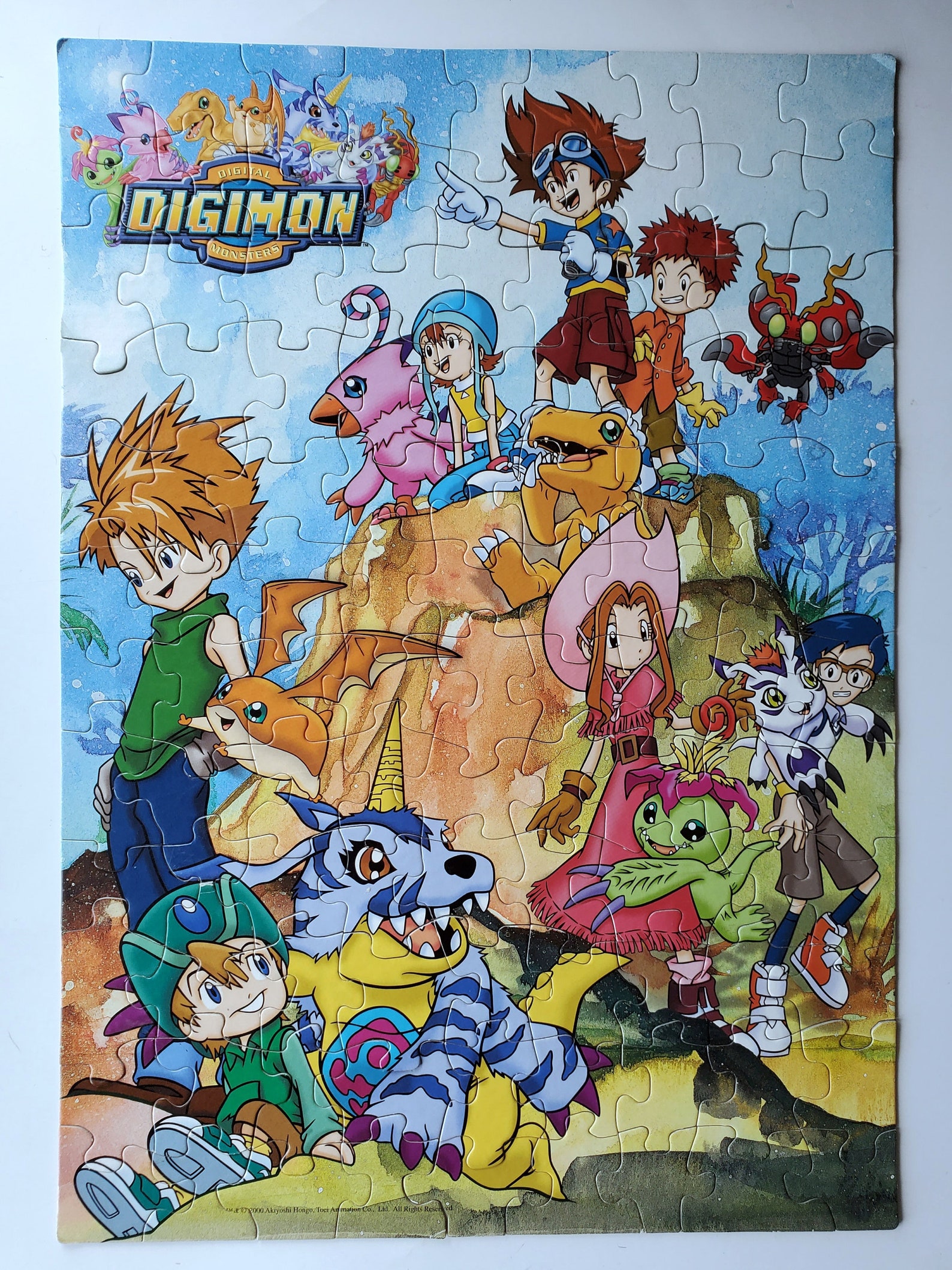 RARE Digimon Puzzle & Search Book UNBEATABLE TEAM 100 Pc | Etsy