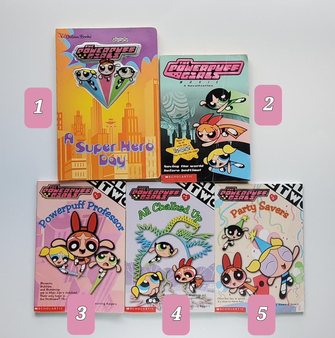 Vintage Powerpuff Girls Books - Etsy
