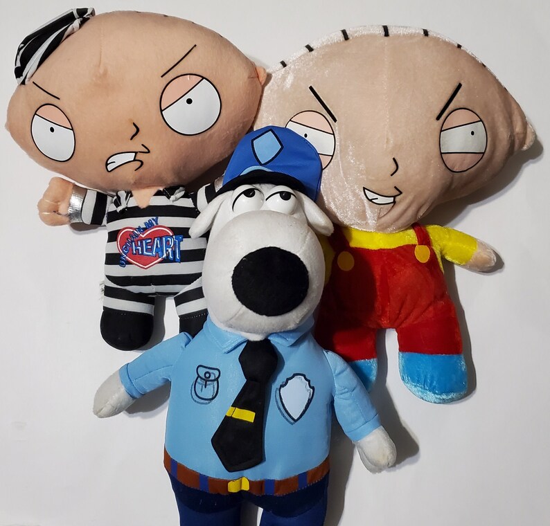 Vintage FAMILY GUY Plush Toys Stewie Brian Retro | Etsy