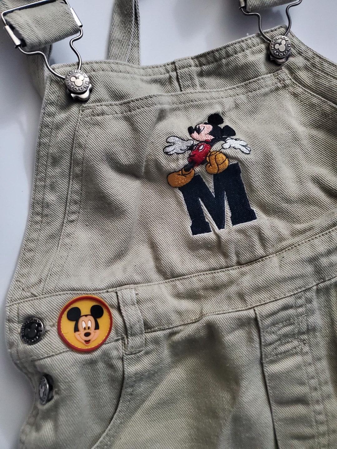 Mickey Mouse Overalls, Toddler Disney Jumper - Unisex Kids Clothing - Etsy