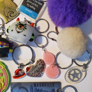 NEW ITEMS ADDED - 1980s 1990s Key Chains - Backpack Zipper Pull, Sea ...