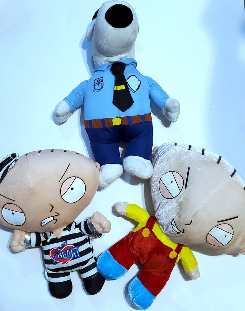 Vintage FAMILY GUY Plush Toys Stewie Brian Retro | Etsy