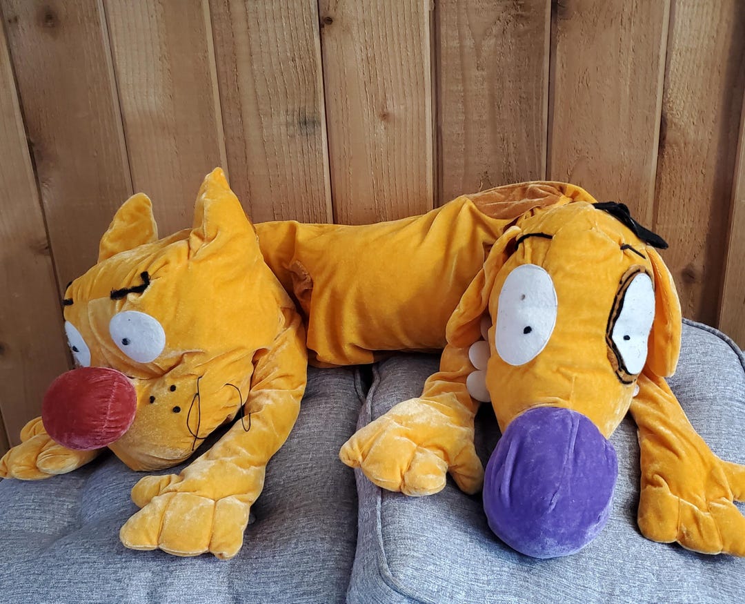 Vintage Catdog Plush - LARGE 44 Inch Super Soft Stuffed Animal - Etsy