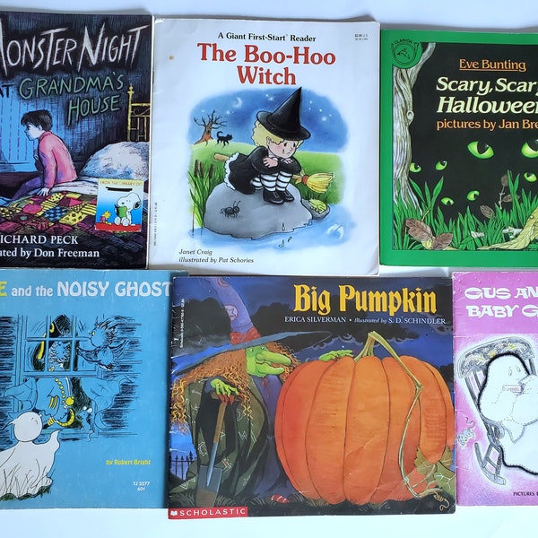 Halloween Books - Etsy