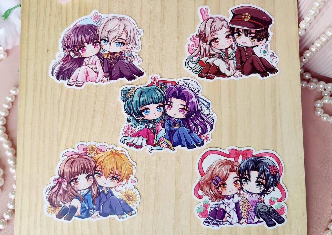 Stickers Couples I / Anime / Manga / Cute / - Etsy