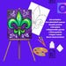 Mardi Gras Handprint Craft - Etsy