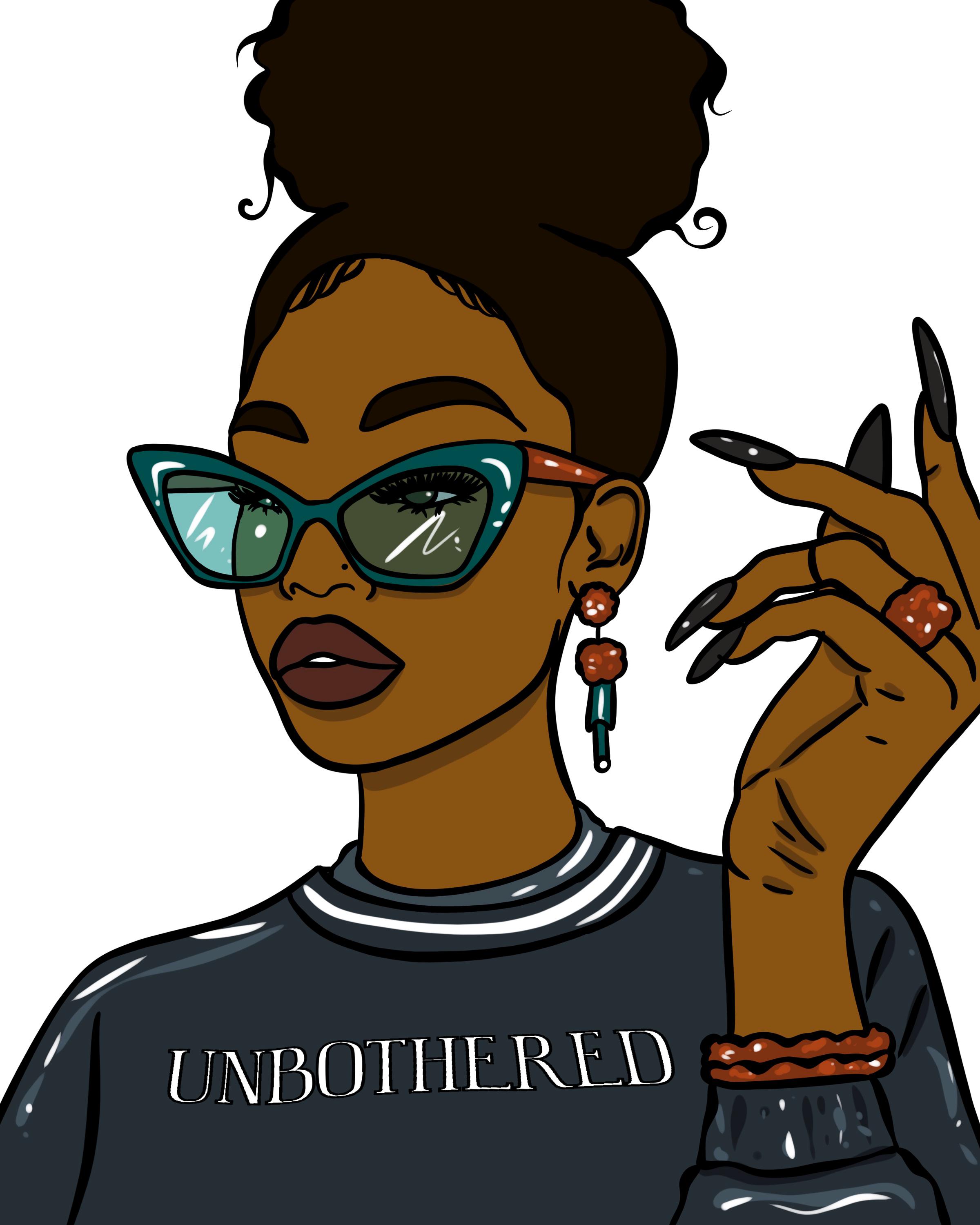 Melanin Lady DIY Paint Kit, Girls Night In, Diva Paint Party, Canvas ...