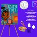 Fueled by Faith ! Paint Party DIY Kit, Christian Art, Inspirational ...
