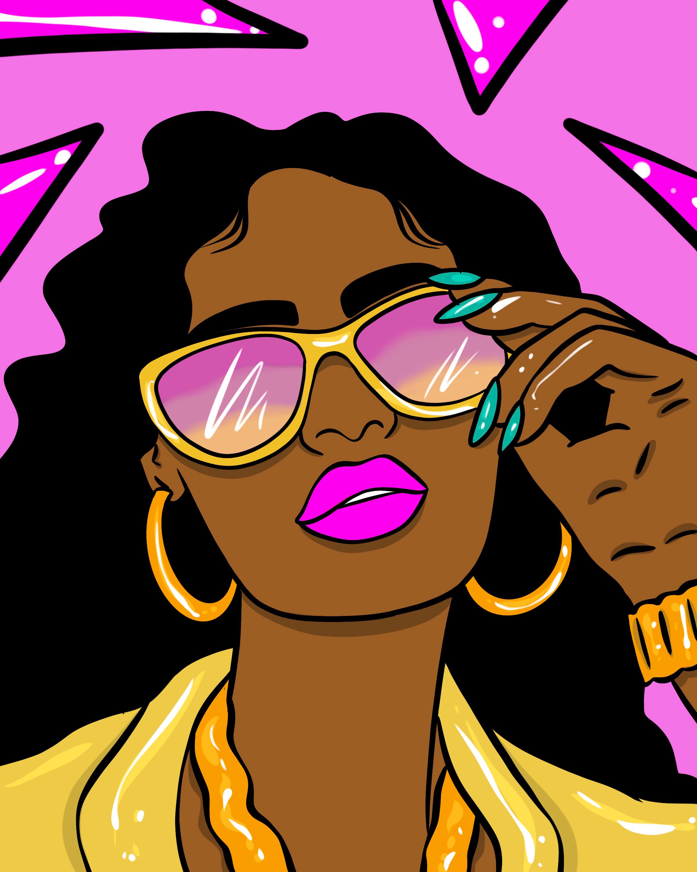 Melanin Lady DIY Paint Kit, Girls Night In, Diva Paint Party, Canvas ...