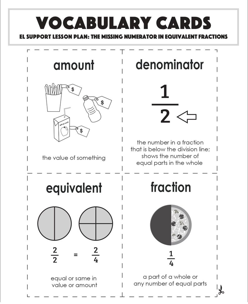 Equivalent Fractions Activity, Math Practice Worksheets, Math Coloring ...