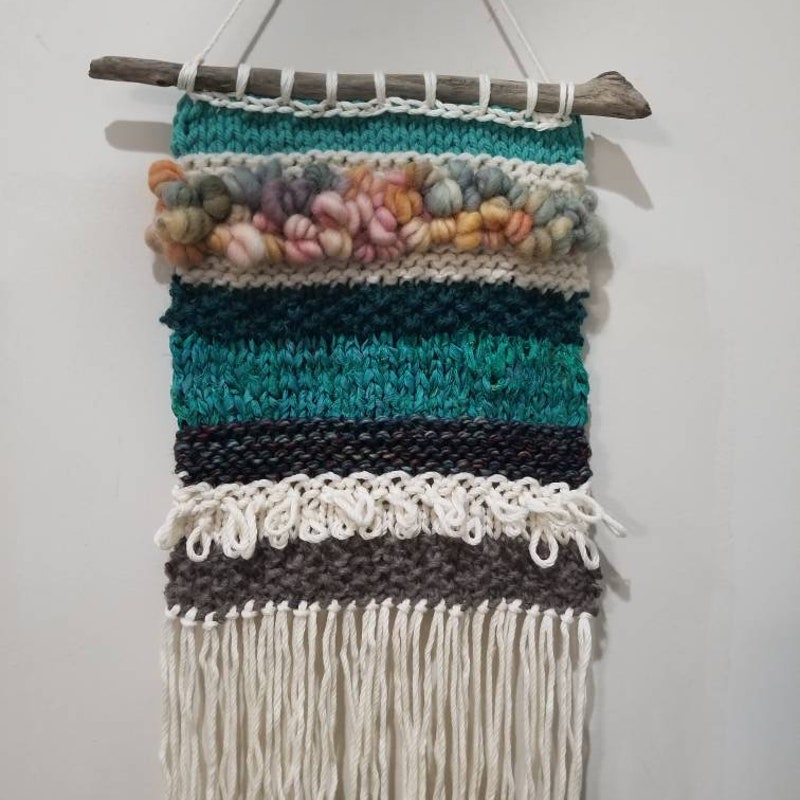 Knitted Wall Hanging - Etsy