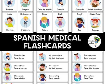 27 Spanish Emotions Posters | English Spanish Printable | Feelings ...