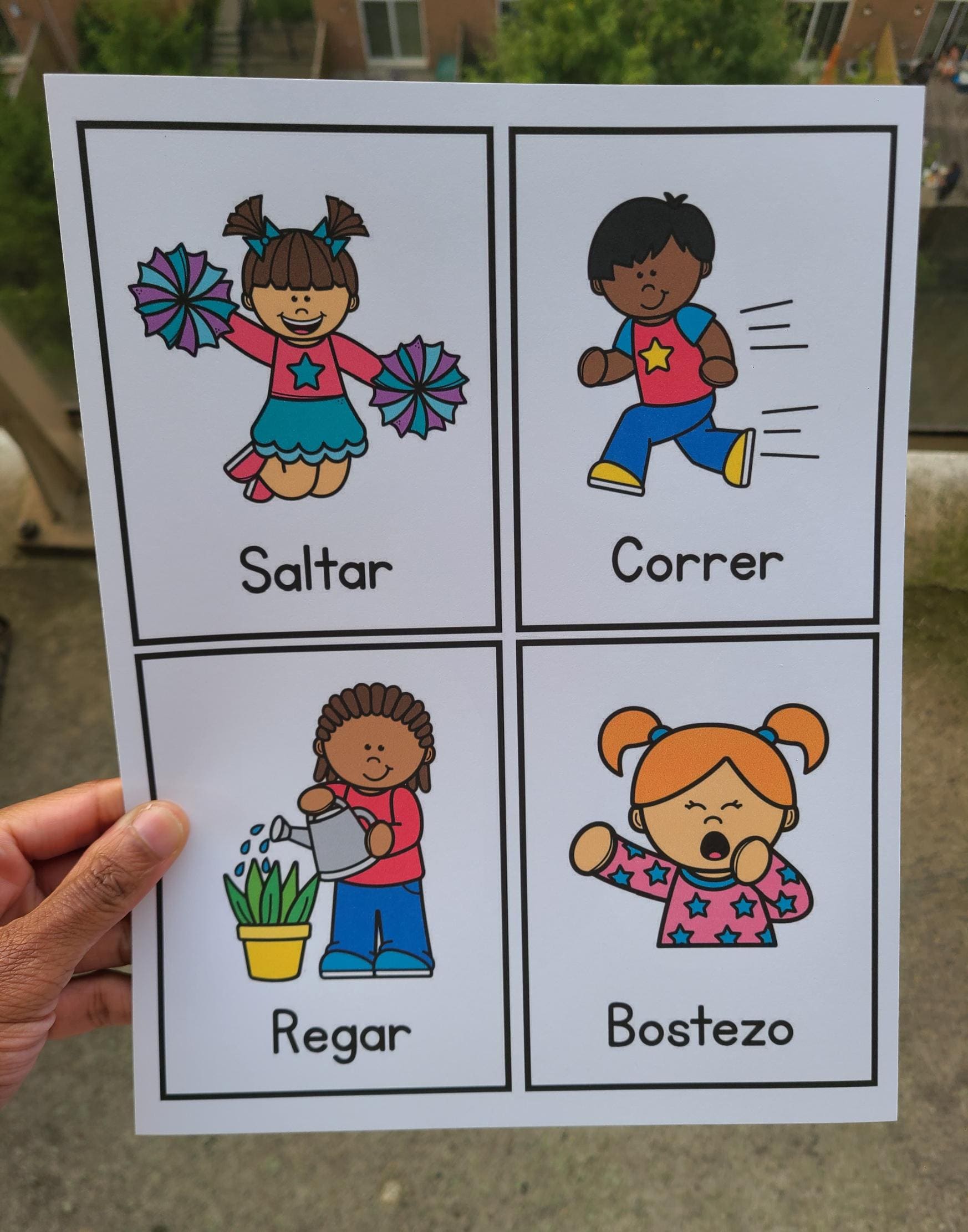 60 Spanish Verbs Flashcards | En Espanol | Language Flashcards ...