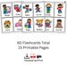 60 Spanish Verbs Flashcards | En Espanol | Language Flashcards ...
