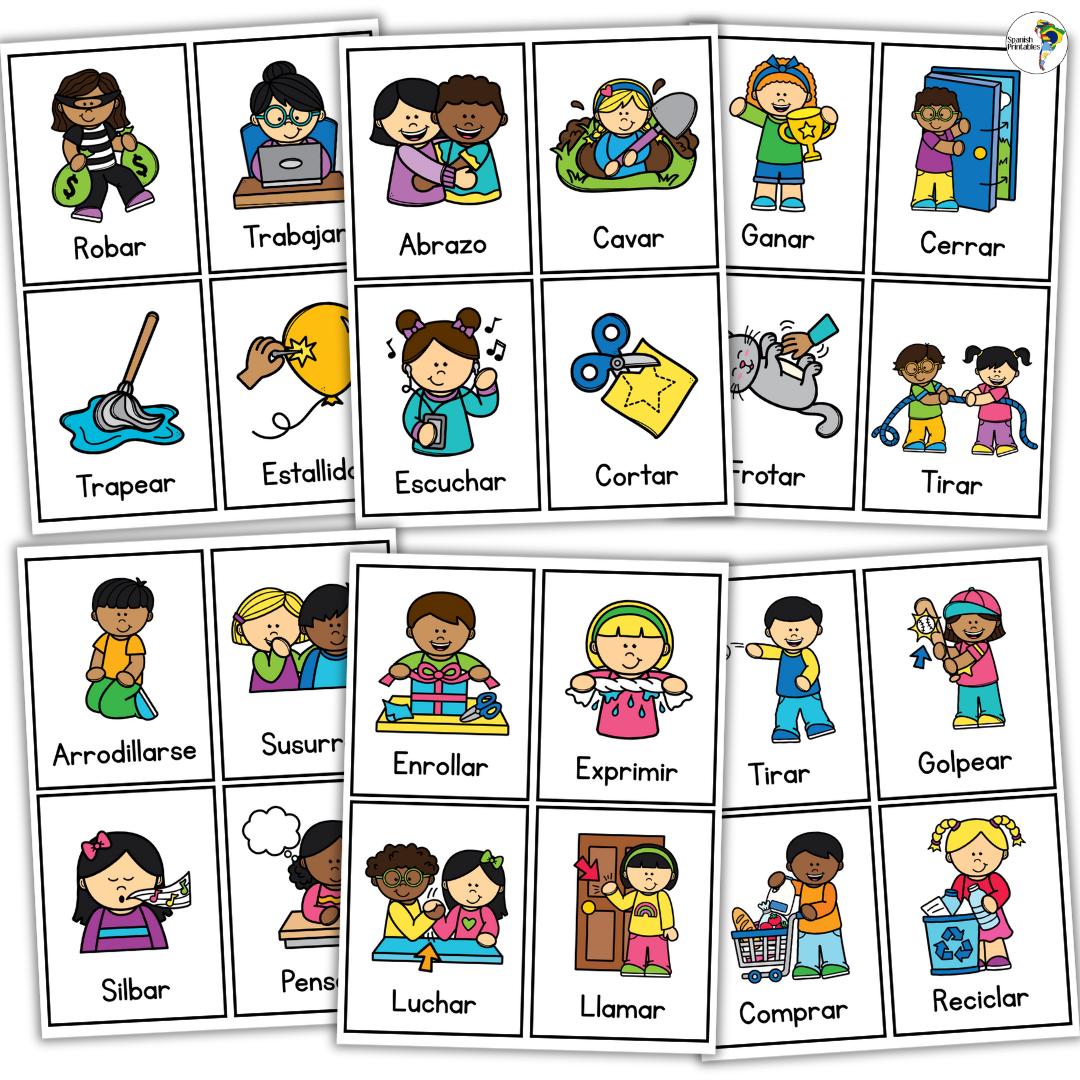 Spanish Parts Of Speech Chart