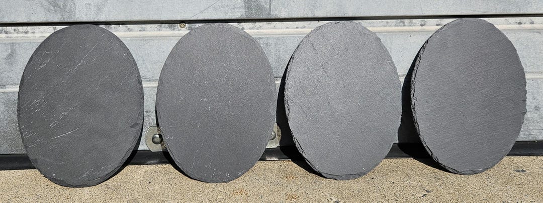 Blank Slates for Painting Four 6 X 8 Ovals for Sign Making and Crafts ...