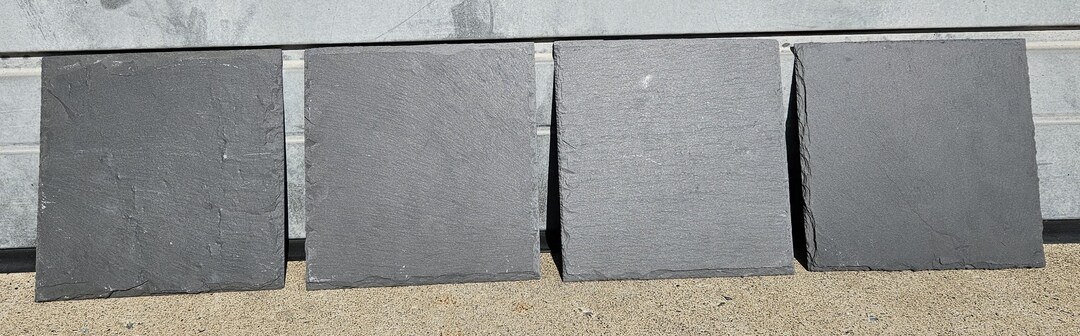 Blank Slates for Painting Four 8 X 8 Square Slates for Sign Making and ...