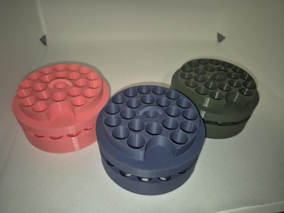 50 Vial Peptide "vial-guard" Vial Storage Insert - Multiple Colors ...