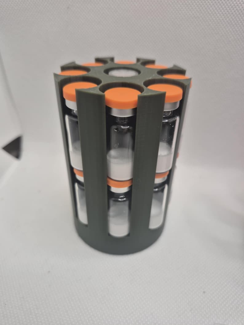 16 Vial Peptide Vial Pep Holders - "vial-can Vanisher" Can Safe Storage ...