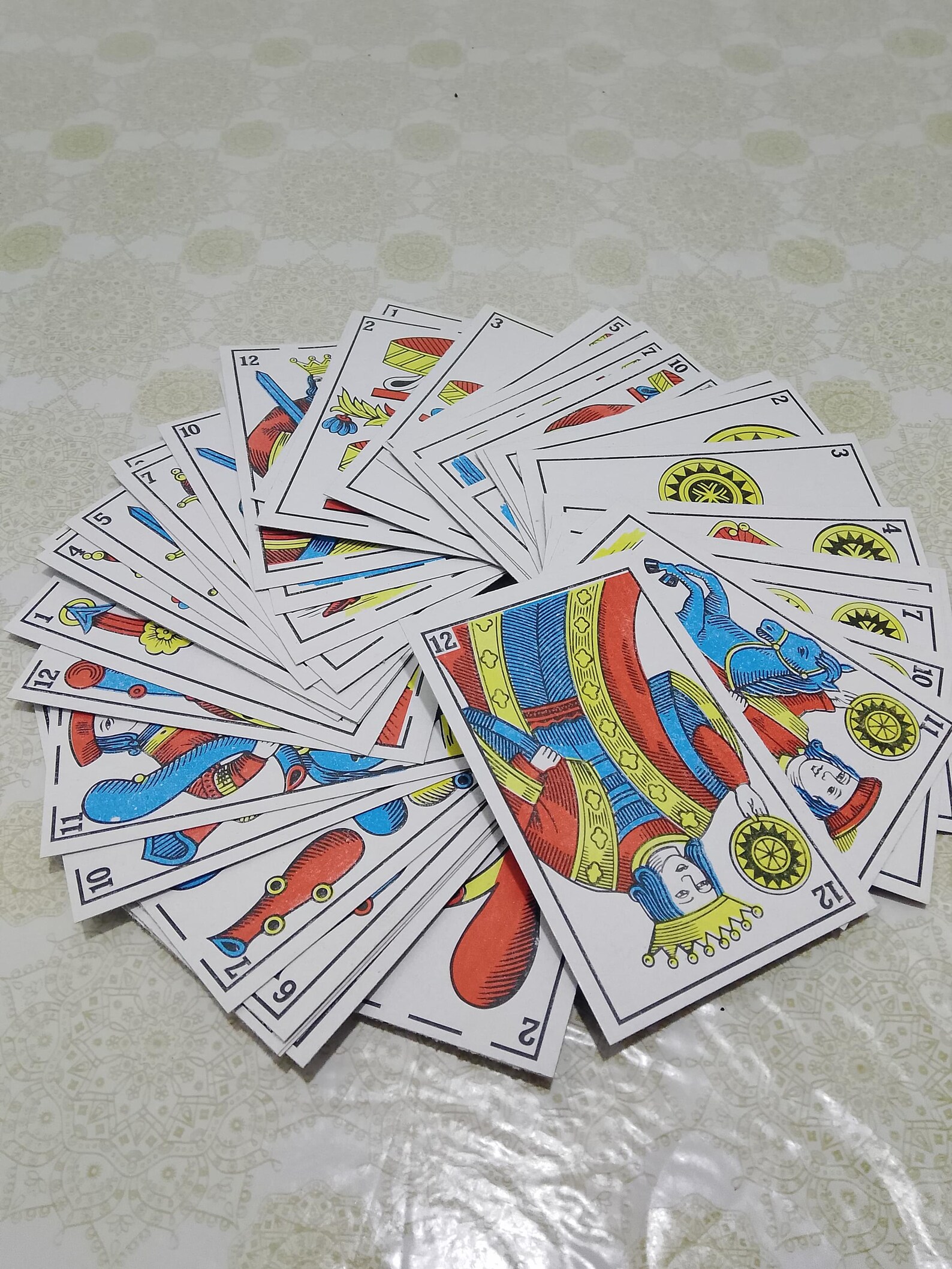 Cartes à jouer Ronda marocaine | Karta traditionnel pour les jeux et la ...