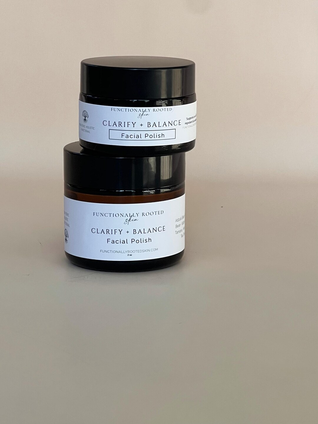 Clarifying Facial Polish for Oily Congested Skin • Natural Cleanser ...