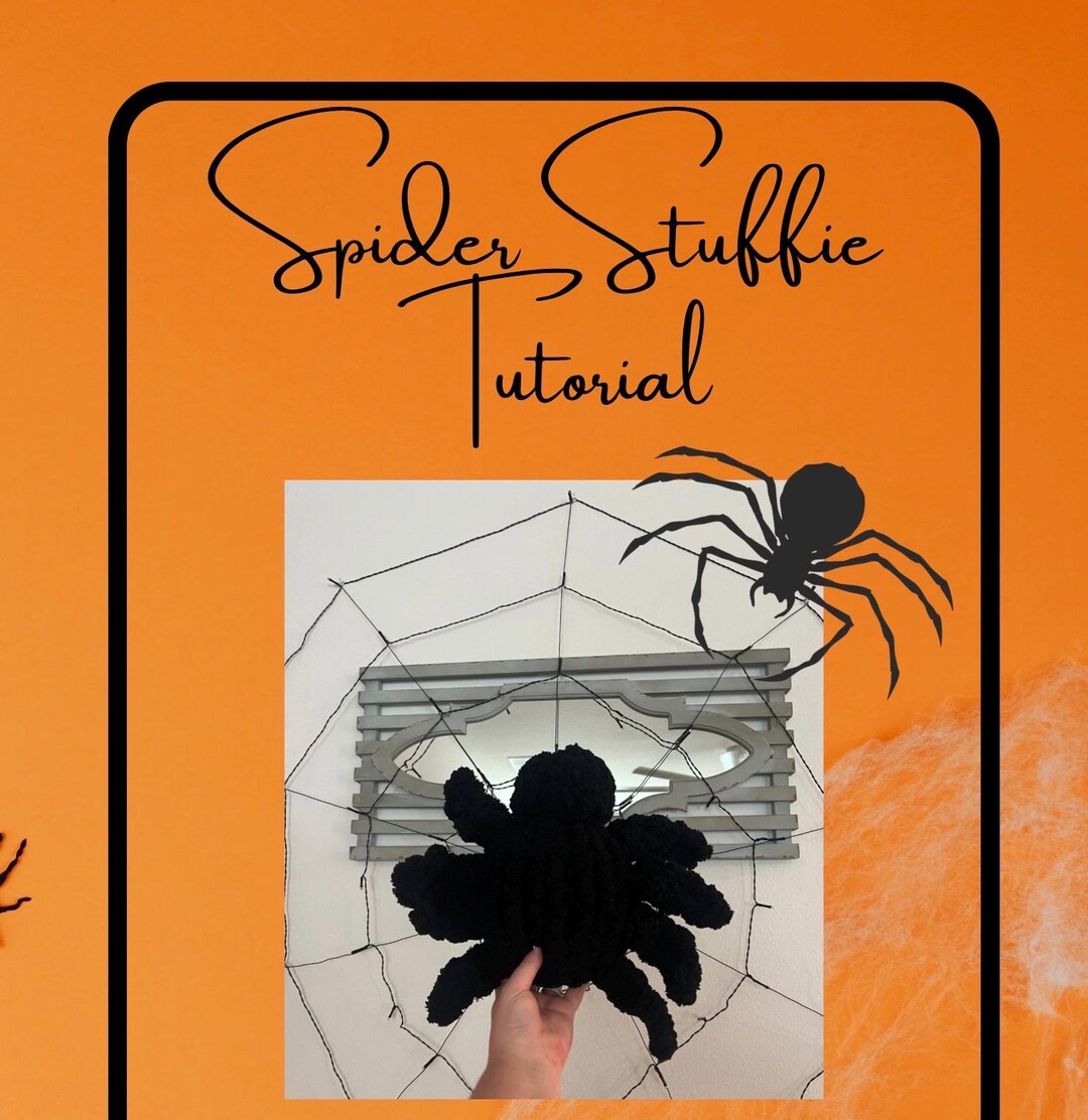 Spider Chunky Knit Pattern / Tutorial - Etsy