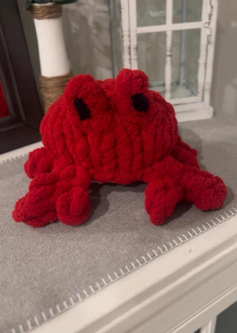 Crab Chunky Knit Pattern / Tutorial - Etsy