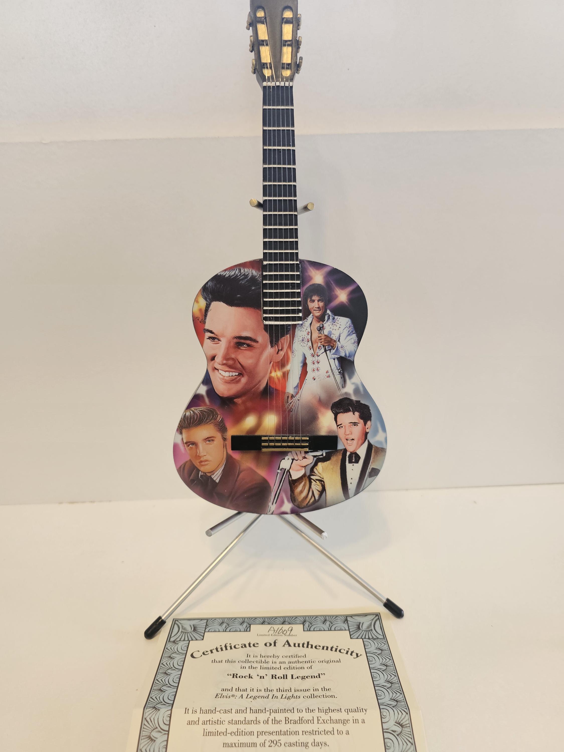 Bradford Exchange Elvis Presley Mini Guitars Sold Separately - Etsy