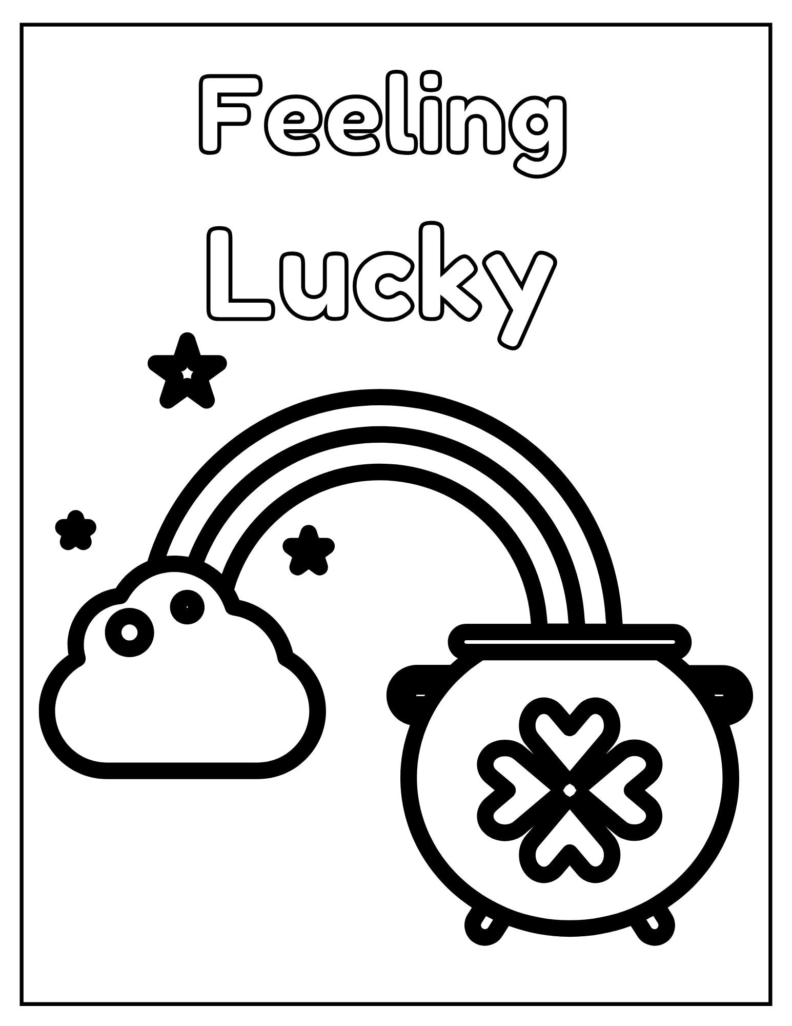 St.patrick's Day Coloring Pages for Preschoolers, Toddlers, Easy ...