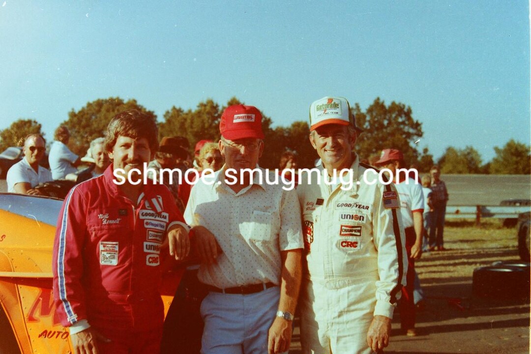 Bobby Allison & Neil Bonnett 8x10, 1982 - Kalamazoo Speedway, Outlaw ...