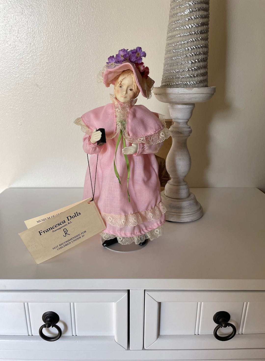 Francesca Doll Bluestocking Collection Rosemary Signed Ceramic 1983 - Etsy