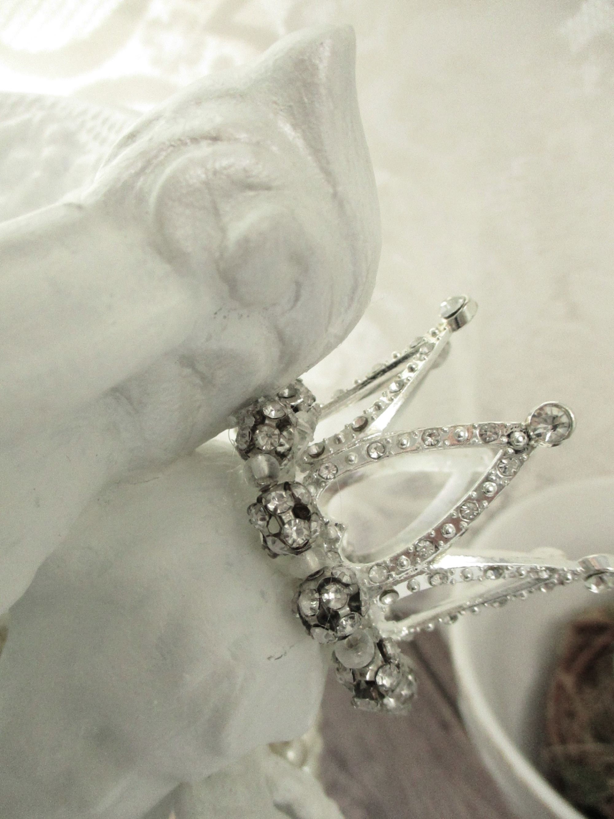 French Country Decorated Urn Statue Angel Crown Vintage French ...